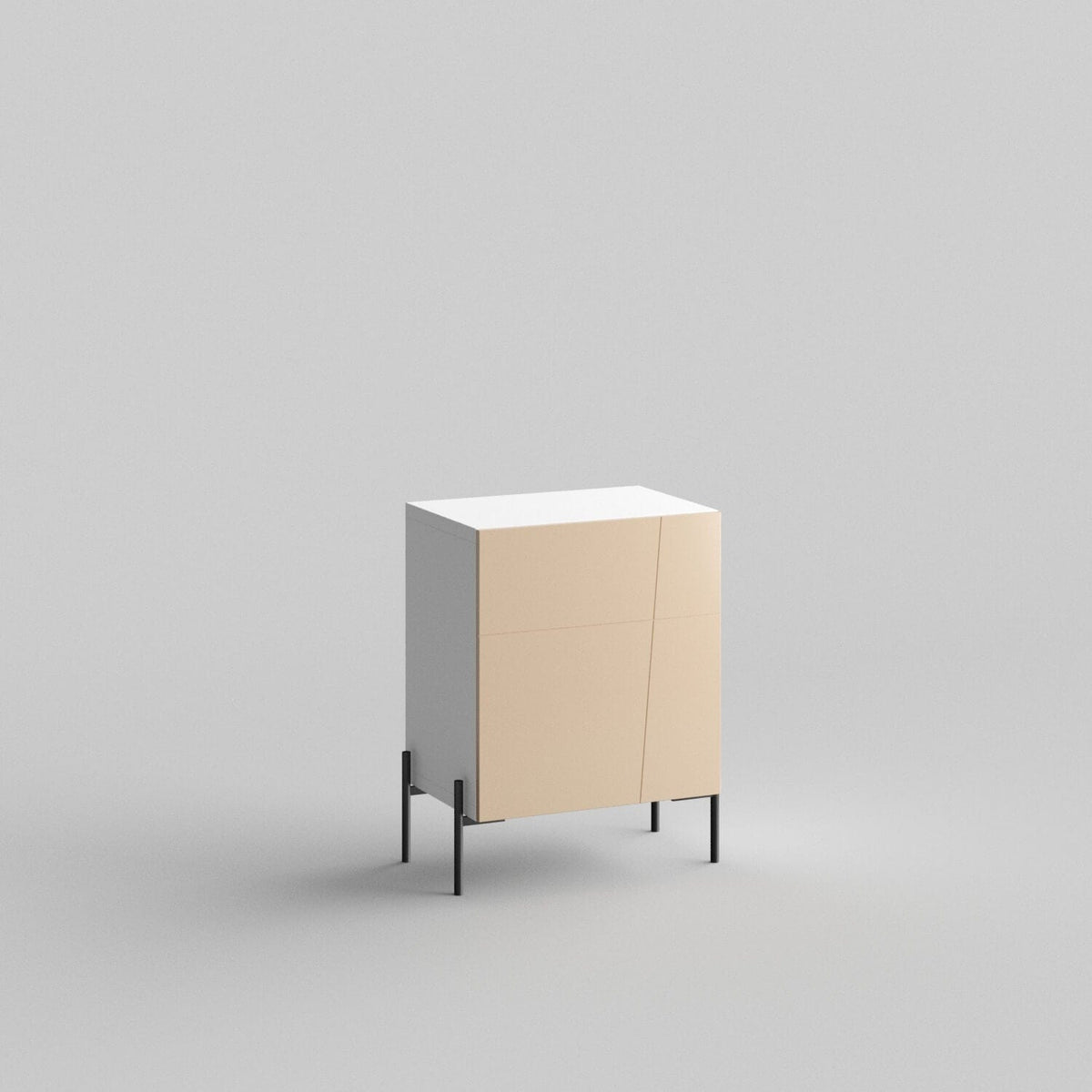 Customize IKEA Besta - Single Door Cabinet Rosa L · Norse Interiors