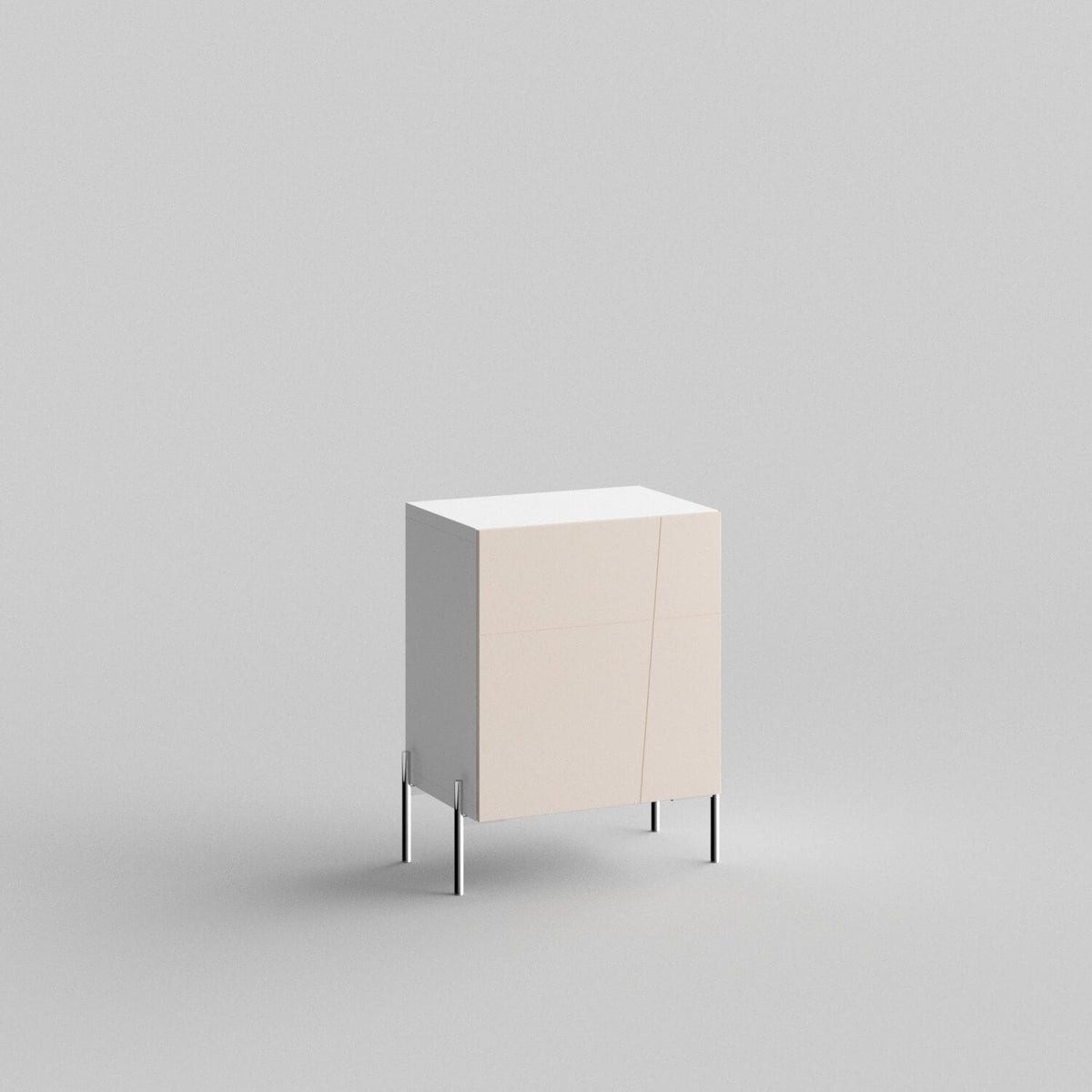 Customize IKEA Besta - Single Door Cabinet Rosa L · Norse Interiors