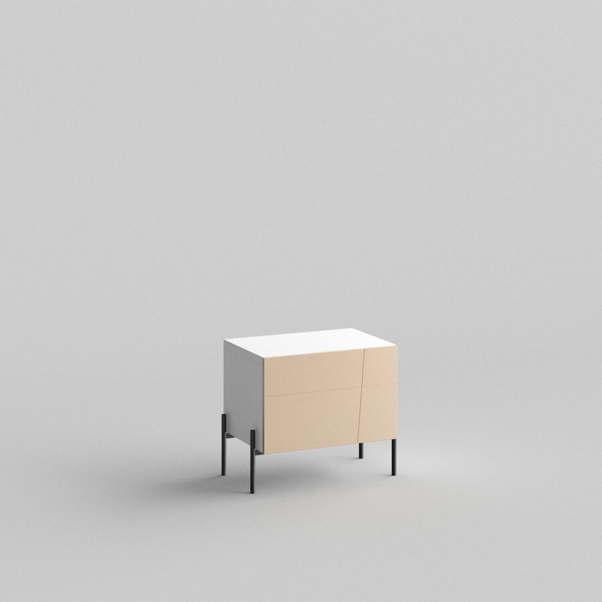 Customize IKEA Besta - Single Door Cabinet Rosa L · Norse Interiors